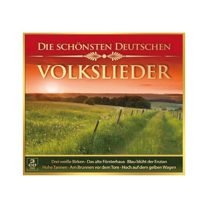 Die Schonsten Deutschen Volkslieder - 3CD | Schlager TV shop