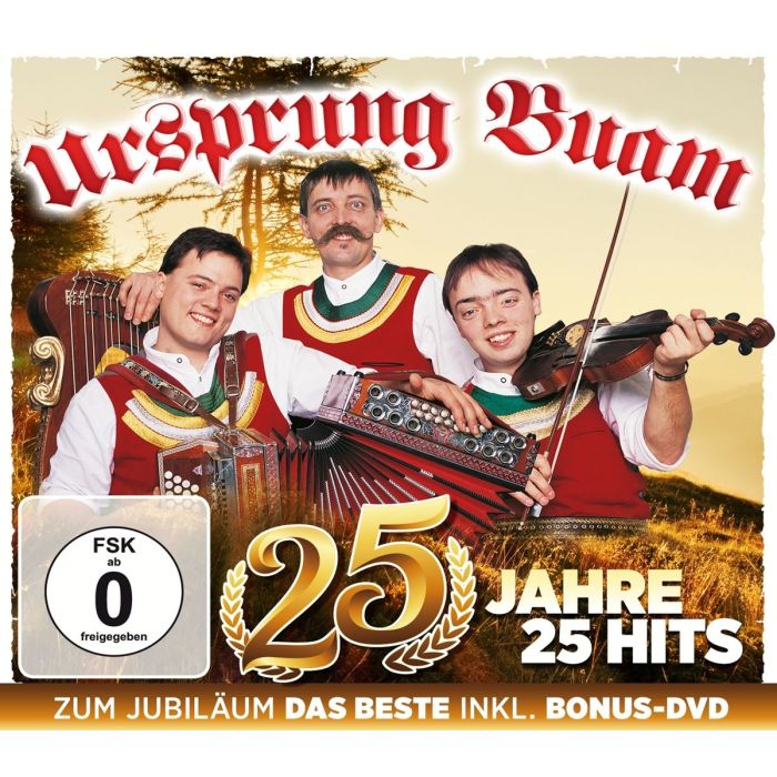 Ursprung Buam - 25 Jahre - 25 Hits - CD+DVD | Schlager TV shop