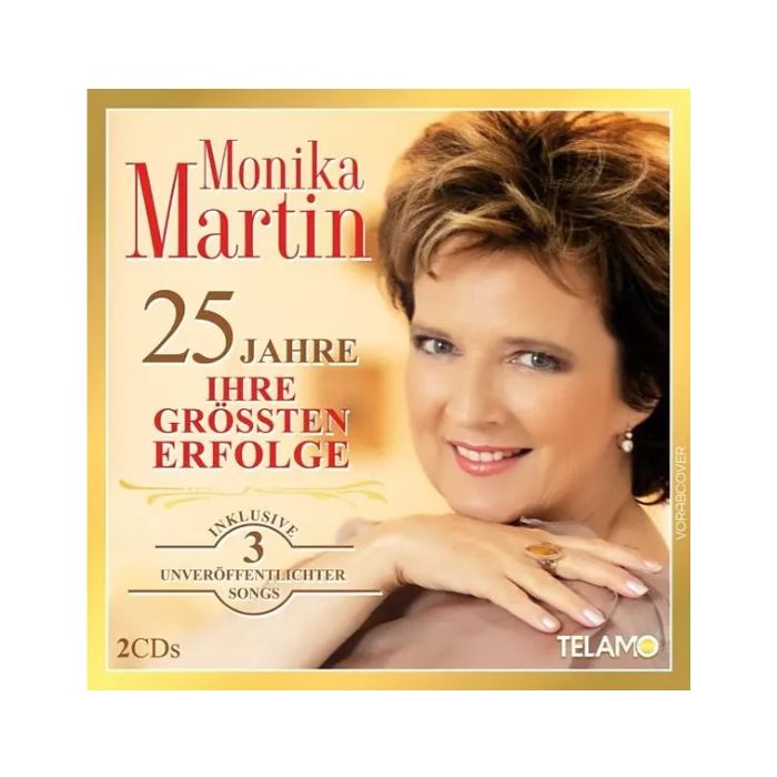 Monika Martin - 25 Jahre - Ihre Grossten Erfolge - 2CD | Schlager TV shop